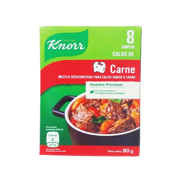 Knorr Cubito De Carne X 8 Unidades - Farmadon - La Farmacia de la Esquina