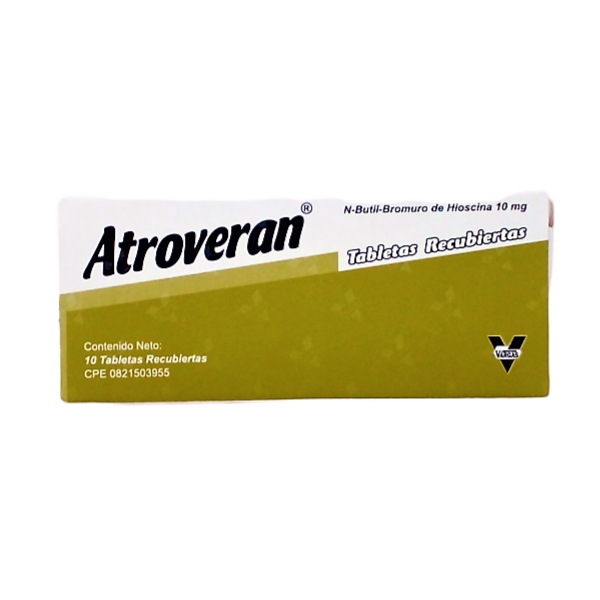 Atroveran Hioscina 10Mg X 10 Tabletas Vargas - Farmadon - La Farmacia ...