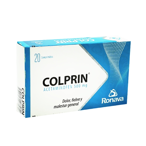 Colprin Acetaminofén 500Mg X 20 Cápsulas Ronava - Farmadon - La ...