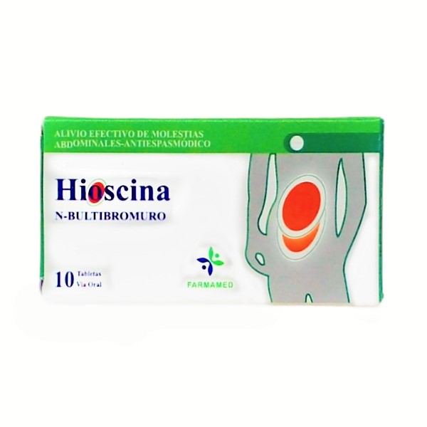 Hioscina 10Mg X 10 Comprimidos Farmamed - Farmadon - La Farmacia de la ...