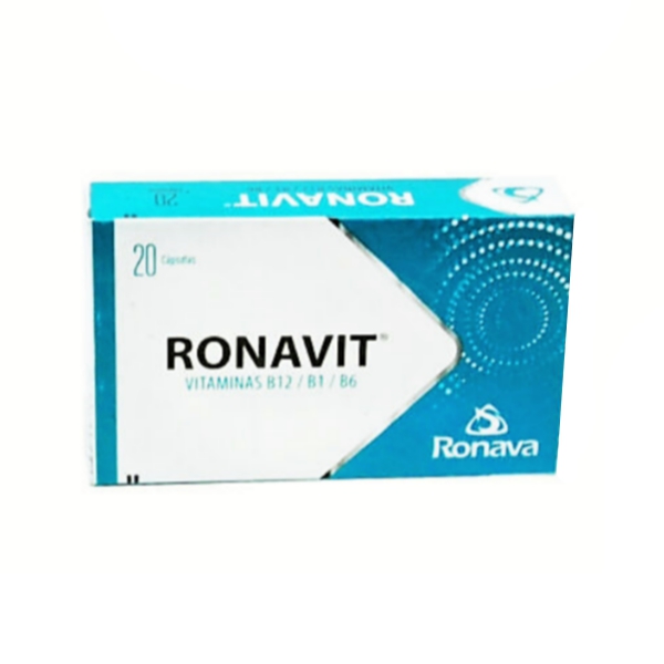 Ronavit Complejo B X 20 Cápsulas Ronava - Farmadon - La Farmacia de la ...