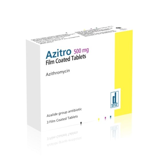 Azitro Azitromicina 500Mg X 3 Comprimidos Deva - Farmadon - La Farmacia ...