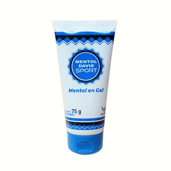 Mentol Davis Sport Gel 75Gr. - Farmadon - La Farmacia de la Esquina