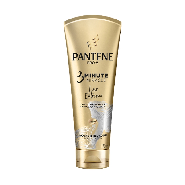 Pantene Pro-V AcondIcionador Liso Extremo 3 Minute 170Ml - Farmadon - La Farmacia de la Esquina