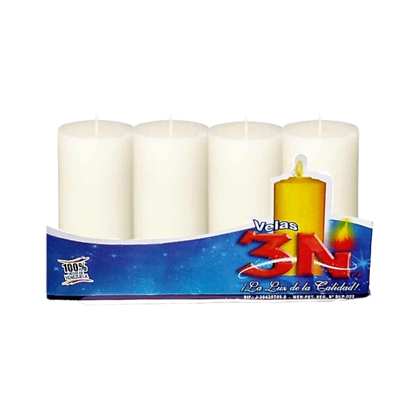 3N Vela Linea Velin X 4 Unidades. 450Gr - Farmadon - La Farmacia de la ...