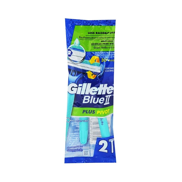 Gillette Blue-Ii Afeitadora Plus Pivot X 2 Unidades - Farmadon - La ...