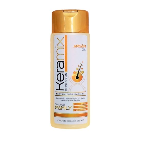 Keramix Shampoo Family Argan Oil 400Ml - Farmadon - La Farmacia de la ...