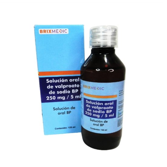Valproato De Sodio Solución Oral 250Mg/5Ml X 120Ml Brixmedic - Farmadon ...