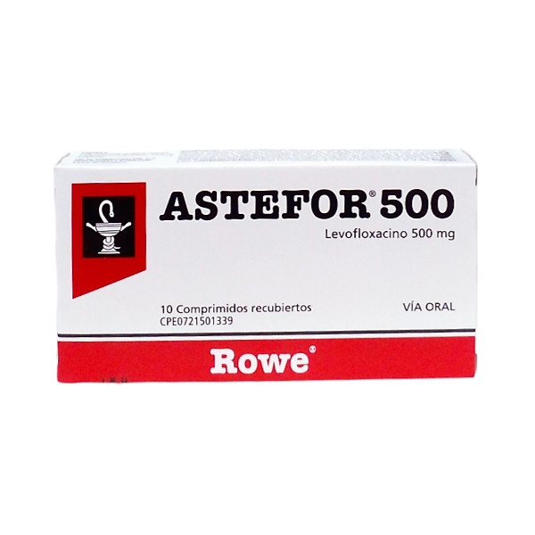 Astefor Levofloxacina 500Mg X 10 Comprimidos Rowe - Farmadon - La ...