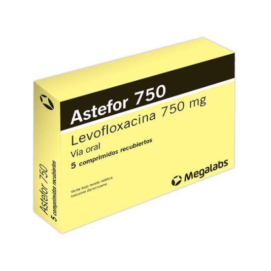 Astefor Levofloxacina 750Mg X 5 Comprimidos Rowe - Farmadon - La ...