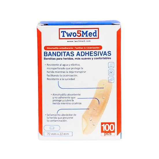 Banditas Adhesivas X 100Piezastwo5Med - Farmadon - La Farmacia de la ...