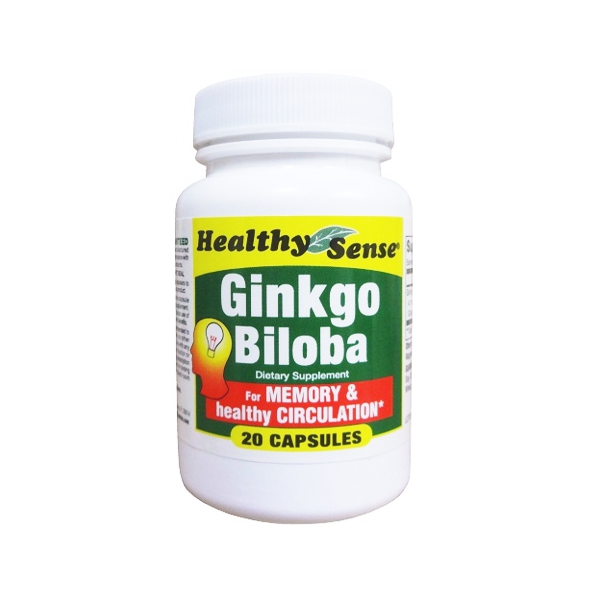 Ginkgo Biloba X 20 Cápsulas Healthy Sense - Farmadon - La Farmacia de ...