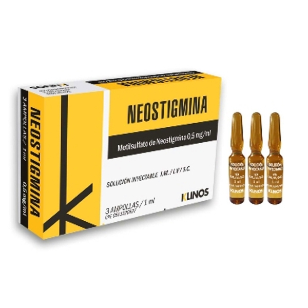 Neostigmina 0.5Mg/Ml I.M/I.V/S.C X 3 Ampolla Klinos - Farmadon - La ...