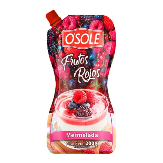 Osole Mermelada Frutos Rojos 200Gr. - Farmadon - La Farmacia de la Esquina