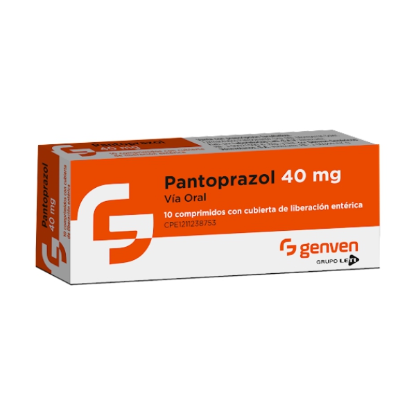 Pantoprazol 40Mg X 10 Comprimidos Genven - Farmadon - La Farmacia de la ...