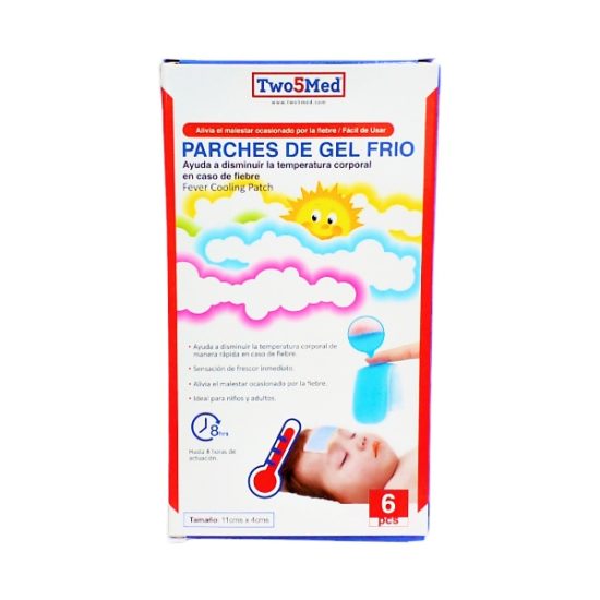 Parches De Gel Frio X 6Piezastwo5Med - Farmadon - La Farmacia de la Esquina