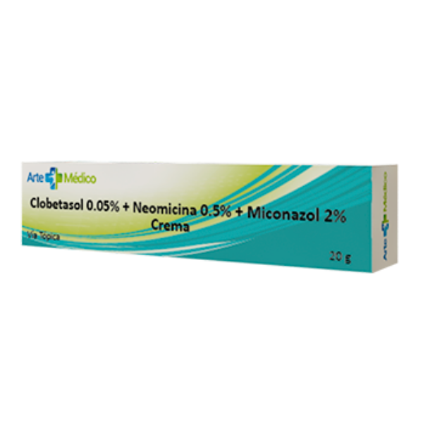 Clobetasol+Neomicina+Miconazol Crema X 20Gr Arte Médico - Farmadon - La ...