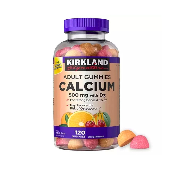 Adul Gummies Calcio Con Vitamina D3 Y Zinc X 120 Gomitas Kirkland - Farmadon - La Farmacia de la ...