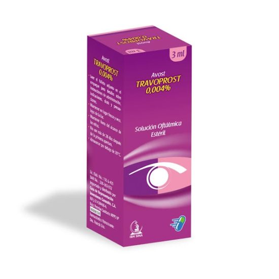 Avost Travoprost Solución Oftalmica 0.004% X 3Ml. - Farmadon - La ...