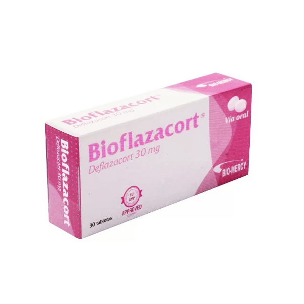 Bioflazacort Deflazacort 30Mg X 30 Tabletas Bio Mercy - Farmadon - La ...
