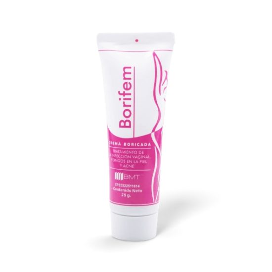 Borifem Ácido Bórico Crema X25Gr . Bmt - Farmadon - La Farmacia de la ...