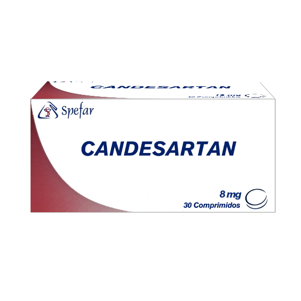 Candesartán 8Mg X 30 Comprimidos Spefar - Farmadon - La Farmacia de la Esquina