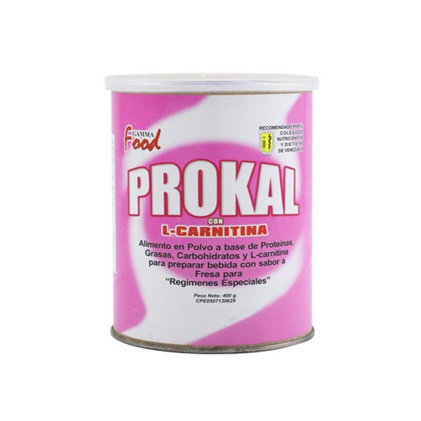 Prokal C L-Carnitina Sabor Fresa Alimento Polvo 400Gr. - Farmadon - La ...