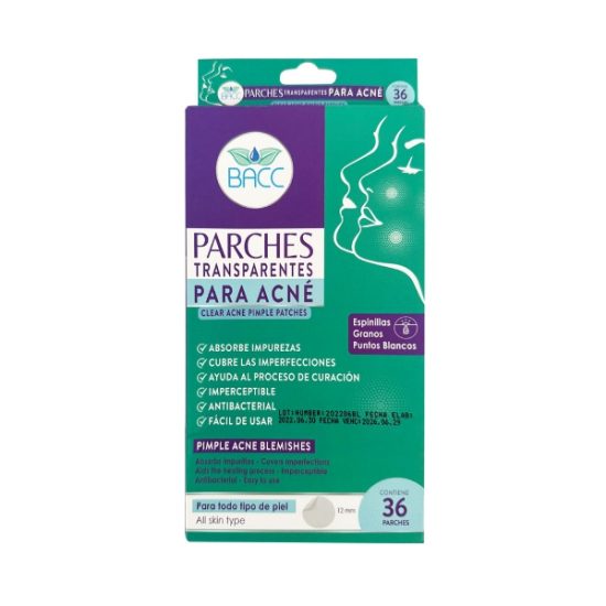 Bacc Parches Transparentes Para Acne 12Mm - Farmadon - La Farmacia de ...