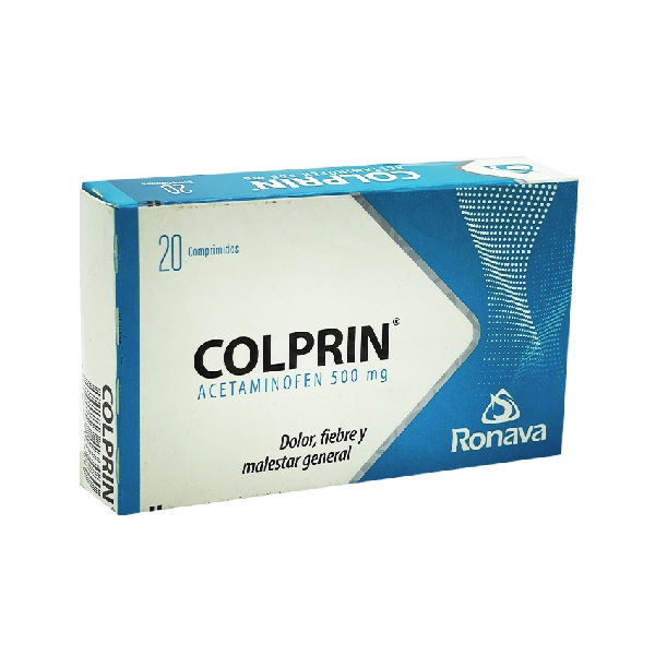 Colprin Forte Acetaminofén 650Mg X 10 Comprimidos Ronava - Farmadon ...