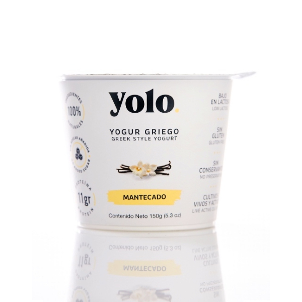 Yolo Yogurt Griego Mantecado X 150Gr - Farmadon - La Farmacia de la Esquina