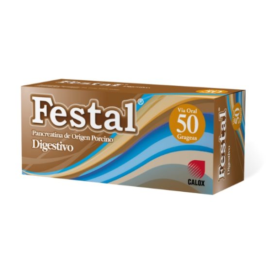 Festal X 50Tabletas Calox - Farmadon - La Farmacia de la Esquina