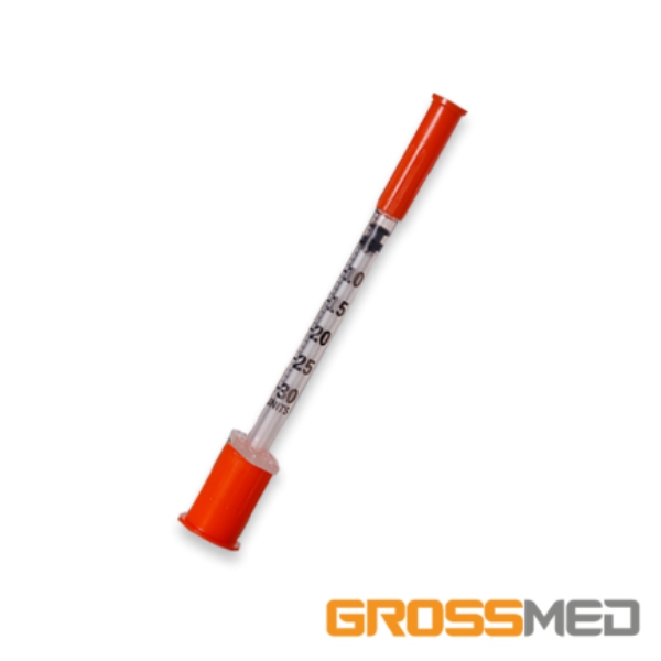 Jeringa 0.3Ml 31Gx5/16 Grossmed - Farmadon - La Farmacia de la Esquina