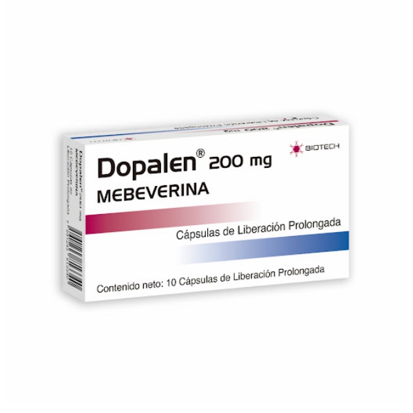 Dopalen Lp Mebeverina 200Mg X 10 Cápsulas Biotech - Farmadon - La ...