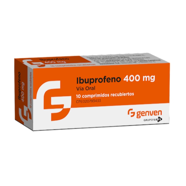 Ibuprofeno 600Mg X 10 Comprimidos Genven - Farmadon - La Farmacia de la ...