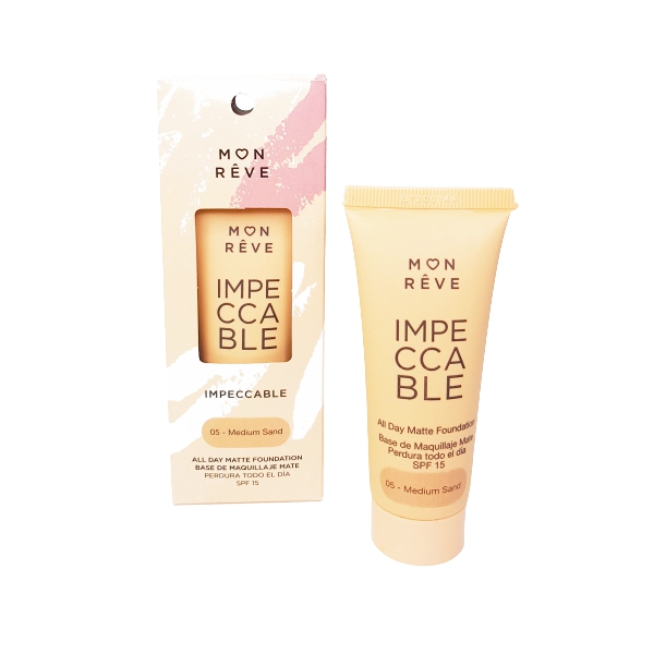 Mon Reve Base Impeccable Spf15 05-Medium Sand 30Ml - Farmadon - La ...
