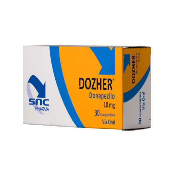 Dozher Donepecilo 10Mg X 30 Comprimidos Snc P. - Farmadon - La Farmacia ...