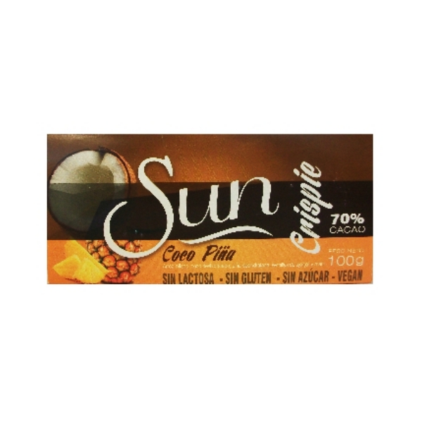 Sun Chocolate Choco Crispie Coco Piña 100Gr. - Farmadon - La Farmacia ...