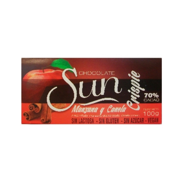 Sun Chocolate Choco Crispie Manzana Canela 100Gr. - Farmadon - La ...