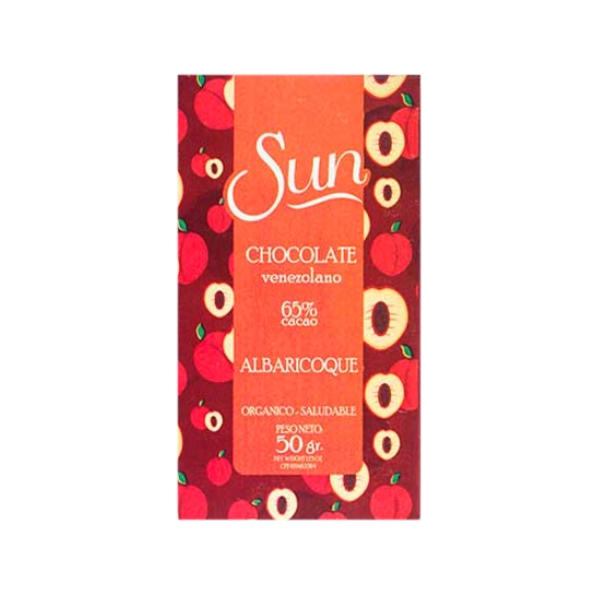 Sun Chocolate Oscuro Albaricoque Sin Azúcar 50Gr. - Farmadon - La ...