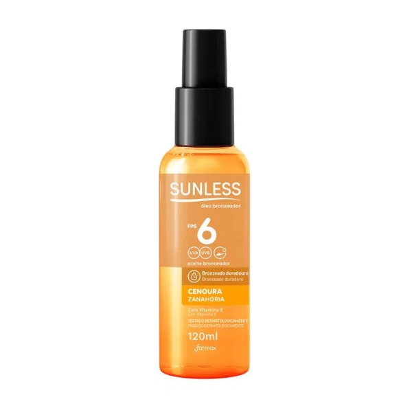 Sunless Bronceador Spray Fps6 Cenoura/Zanahoria 120Ml. - Farmadon - La ...
