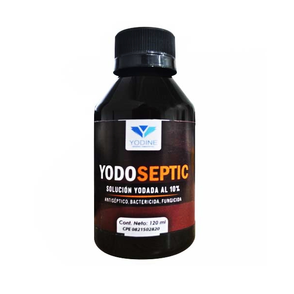 Yodo Septic Al 10% X 120Ml Yodine - Farmadon - La Farmacia de la Esquina