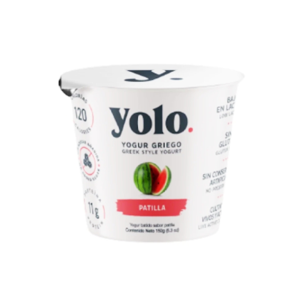 Yolo Yogurt Griego Patilla X 150Gr - Farmadon - La Farmacia de la Esquina