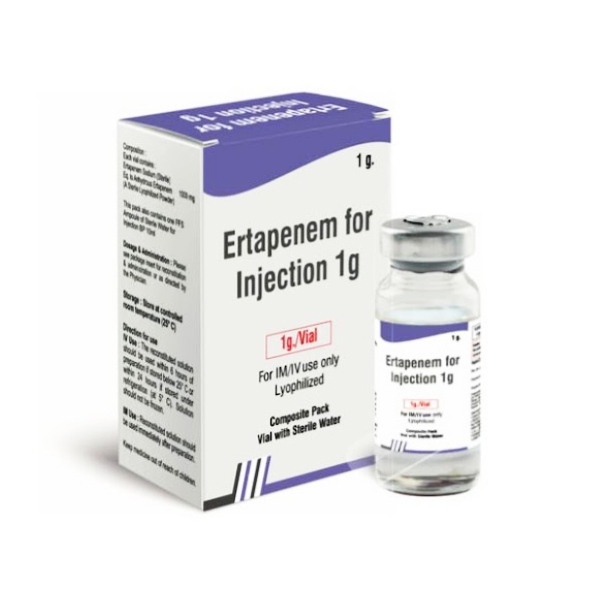 Ertapenem Ampolla 1Gr I.V/I.M. Zuzu - Farmadon - La Farmacia de la Esquina