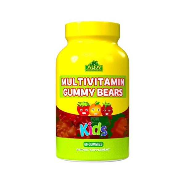 Kids Multivitamin Gummy Bears X 60 Gomitas Alfa - Farmadon - La ...