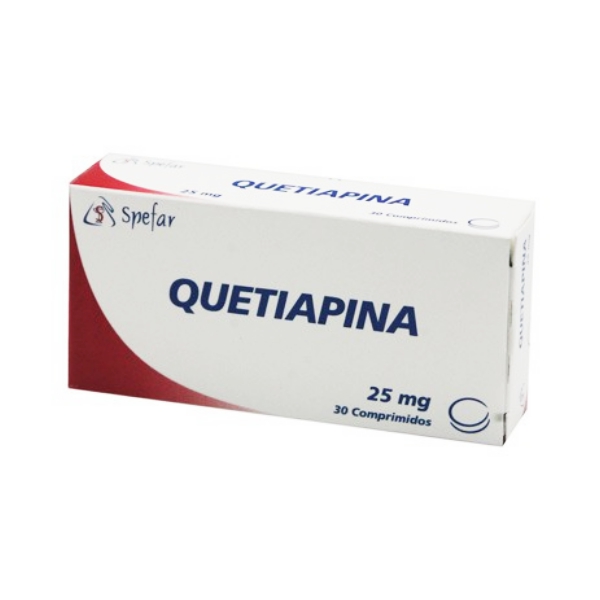 Quetiapina 25Mg X 30 Tabletas Spefar - Farmadon - La Farmacia de la Esquina