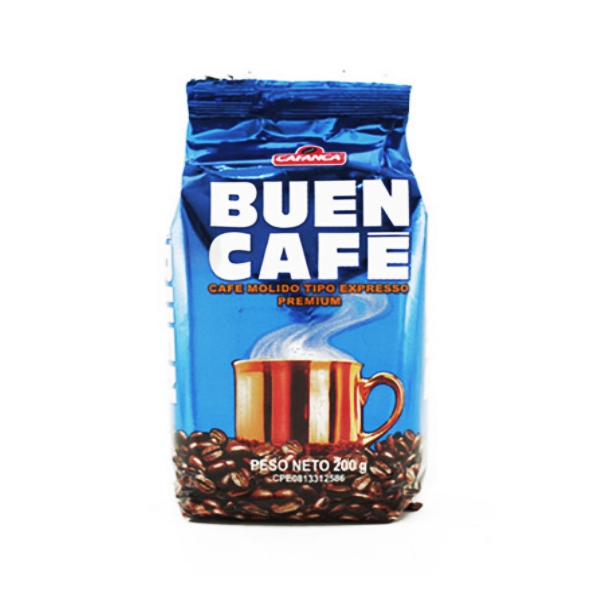 Buen Cáfe Molido 200Gr. - Farmadon - La Farmacia de la Esquina
