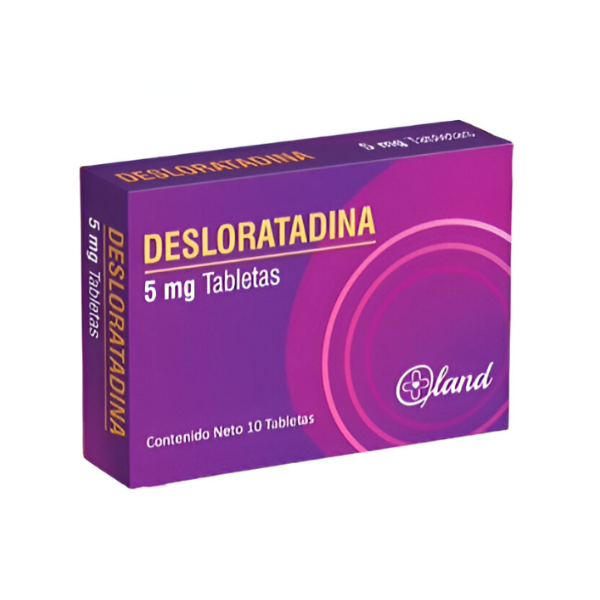 Desloratadina 5Mg X 10 Tabletas Land - Farmadon - La Farmacia de la Esquina