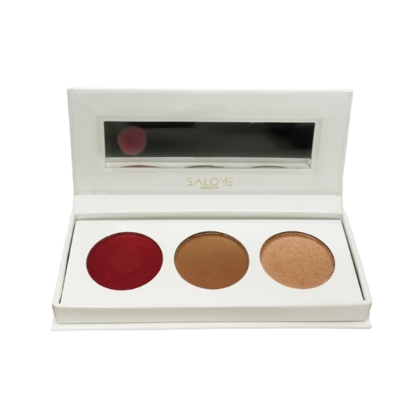 Salome Trio Cream Blush/Contour & Highlighter 03 - Farmadon - La ...