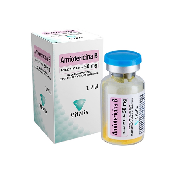 Amfotericina B Ampolla 50Mg I.V Vitalis - Farmadon - La Farmacia de la Esquina