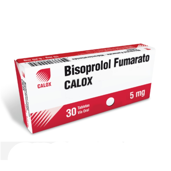 Bisoprolol Fumarato 5 Mg X30 Tabletas Calox - Farmadon - La Farmacia de ...